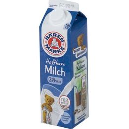 B&auml;renmarke B&auml;renmarke H-Vollmilch, Fettgehalt 3,5 %, homogenisiert, ultrahocherhitzt, 12 x 1 l