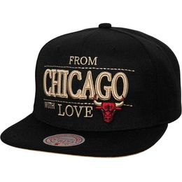 Mitchell & Ness Mitchell And Ness NBA Chicago Bulls Love Snapback Cap Schwarz HHSS5769-CBUYY-ONE