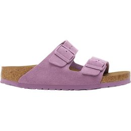 Birkenstock Arizona Suede Leather Damen Lila 1030636_42