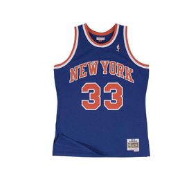 Mitchell & Ness Mitchell And Ness NBA New York Knicks 1991-1992 Patrick Ewing Swingman Trikot Blau 177673045S