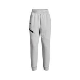 Under Armour Unstoppable Fleece Jogginghose Damen Grau 1 1379846-011_L