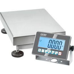 Kern SXC 10K-3 &ndash; Hochpr&auml;zise Plattformwaage aus Edelstahl, W&auml;gebereich 15 kg, Ablesbarkeit 0,001 kg, IP68