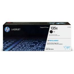 HP 135X Original LaserJet Tonerkartusche, Schwarz, ca. 2.400 Seiten, JetIntelligence Technologie, EcoSmart, hohe Reichweite