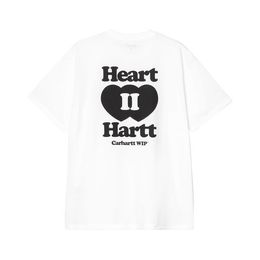 Carhartt Work In Progress Carhartt Wip Heart Ii Hartt T-shirt Wei&szlig; I035203-02XX_M