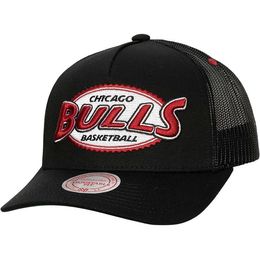 Mitchell & Ness Mitchell And Ness NBA Chicago Bulls Snapback Trucker Cap Schwarz HHSS5461-CBUYY-ONE