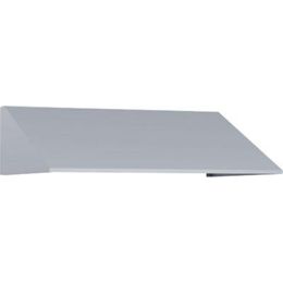 C+P Schr&auml;gdachaufsatz, f&uuml;r Spindbreite 800 mm, wei&szlig;aluminium