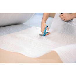 Sicherheitsschere Martor Secuplus 564, ergonomisch, Spezialschliff, L 218 x H 82 mm, rostfreier Stahl/GFK, blau-schwarz