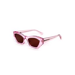 Retrosonnenbrille SURI FREY "Sonnenbrille SFY Butter Frey", Damen, rosa (rose 650), Sonnenbrillen Retrosonnenbrille