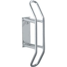 Fahrrad Wandparker, 90&deg; gerade, f. Reifen bis B 55 mm, B 250 x T 230 x H 540 mm, Stahl pulverbesch., 1 Einstellpl.