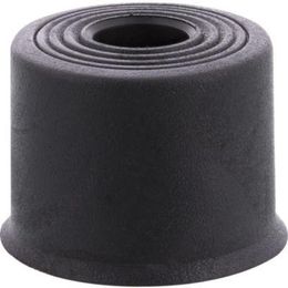 Wagner Bodent&uuml;rstopper VULKANO SMALL EH 5233, Schraubmontage, Elaston, &Oslash; 35 mm, H&ouml;he 24 mm, schwarz
