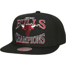 Mitchell & Ness Mitchell And Ness NBA Chicago Bulls 1991 Champions Snapback Cap Schwarz HHSS6261-CBUYY-ONE
