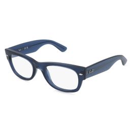 Ray-Ban RX0832V MEGA WAYFARER II Brille Unisex | Fassung: Vollrand, Quadratisch, Blau Transparent