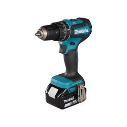 Makita DHP485RTJ Akku-Schlagbohrschrauber mit b&uuml;rstenlosem Motor und LED-Licht 18 V inkl. MAKPAC 2x5 Ah Akkus und Ladeger&auml;t)