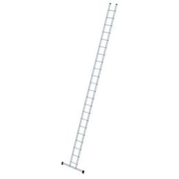 Munk Sprossen-Anlegeleiter, Aluminium, B 350 mm, Sprossenabstand 280 mm, belastbar bis 150 kg, 22 Sprossen