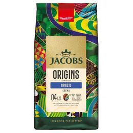 Kaffee Jacobs Kr&ouml;nung Origins Brazil, Bohnenkaffee, Intensit&auml;t 4/10, ganze Bohnen, 1 kg