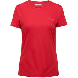 Columbia Zero Rules Light Funktionsshirt Damen - Gr&ouml;&szlig;e XS - rot