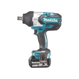 Makita DTW1001RTJ Akku-Schlagschrauber b&uuml;rstenloser Motor 18 V 2x 50 Ah Akku MAKPAC Gr.3 1050 Nm L&ouml;semoment 3/4 Au&szlig;envierkant)
