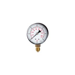 Riegler Standardmano &raquo;pressure line&laquo;, G 1/4 unten, 0-4,0 bar/60 psi, &Atilde;&tilde; 63 (115-DE)