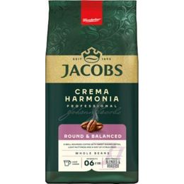 Jacobs Kr&ouml;nung Bohnenkaffee Crema Harmonia, ganze Bohnen, St&auml;rke 6/10, T&uuml;te mit 1 kg