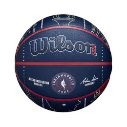 Wilson NBA 2024 All-star Limited Edition Spielball Blau 1486700007