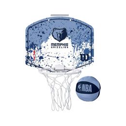 Wilson NBA Team Mini Hoop Basketball Set Mini Basketballkorb Mehrfarbig WTBA1302MEM-ONE