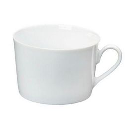 Kaffeeobertasse Heike, 0,20 Liter, Porzellan, wei&szlig;, 6er-Set
