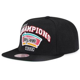 Mitchell & Ness Mitchell And Ness NBA San Antonio Spurs 1999 Champions Snapback Cap Schwarz HHSS4509-SASYY-ONE