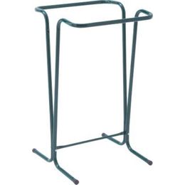 M&uuml;llsacktr&auml;ger Mottez, f&uuml;r M&uuml;lls&auml;cke mit Volumen 100/110 l, station&auml;r, B 450 x T 460 x H 750 mm, Stahlrohr lackiert, gr&uuml;n
