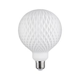 Paulmann LED-Leuchtmittel "White Lampion V1 G125 400lm 4,3W 3000K 230V", Energieeffizienz: F, wei&szlig;, L:17,5cm &Oslash;:12,5cm, Leuchtmittel, LED-Leuchtmittel