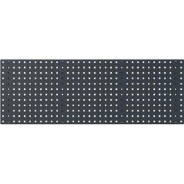 Bott Lochplatte Perfo 1300, Lochgr&ouml;&szlig;e 9,2 x 9,2 mm, B 1300 x T 13 x H 457 mm, Stahlblech pulverbeschichtet, anthrazitgrau RAL 7016