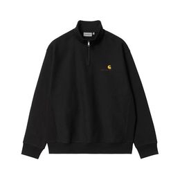 Carhartt Work In Progress Carhartt Wip Half-zip American Script Sweatshirt Schwarz I027014-89XX-L