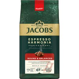Jacobs Kr&ouml;nung Bohnenkaffee Espresso Harmonia, ganze Bohnen, St&auml;rke 7/10, T&uuml;te mit 1 kg