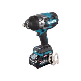 Makita TW001GM201 Akku-Schlagschrauber Set - 40 V max. 2x 4 Ah Ladeger&auml;t MAKPAC b&uuml;rstenlos 630 Nm)