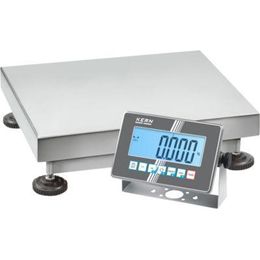 Kern SXC 10K-3L &ndash; Edelstahl-Plattformwaage, W&auml;gebereich 15 kg, Ablesbarkeit 0,001 kg, IP68, gro&szlig;es LCD-Display
