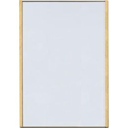 moedel Wandschild LMH, DIN A3, Hochformat, Holz- und Aluminiumrahmen, Klebe- oder Schraubmontage, B 308,5 x H 422,5 mm, bronze/Ahorn
