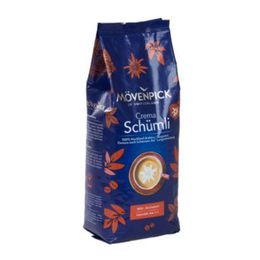 M&ouml;venpick M&ouml;venpick Kaffee Crema Sch&uuml;mli, Intensit&auml;t 2/5, ganze Bohnen, 1 kg