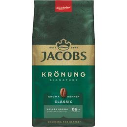 Kaffee Jacobs Kr&ouml;nung Signature Classic, Bohnenkaffee, Intensit&auml;t 6/10, ganze Bohnen, 500 g
