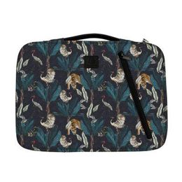 Exacompta Laptoph&uuml;lle Sleeve 13&ndash;14 Zoll Savana, gepolstert, Eckschutz, versenkbarer Griff, Fronttasche, recycelt
