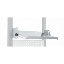 Sch&auml;fer Shop Sch&auml;fer Shop Pure Verstellboden f&uuml;r AST31 Tischaufbau, bis 30 kg, B 750 x T 400 x H 120 mm, Stahl, wei&szlig;aluminium