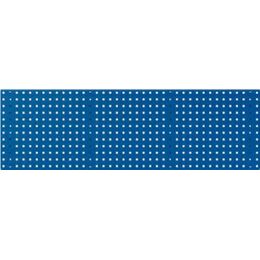 Bott Lochplatte Perfo L, Lochgr&ouml;&szlig;e 9,2 x 9,2 mm, B 1486 x T 13 x H 457 mm, Stahlblech pulverbeschichtet, enzianblau RAL 5010