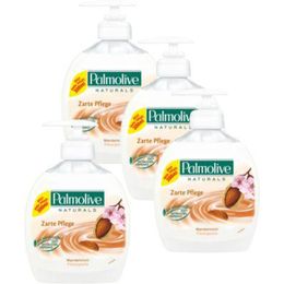 3x Fl&uuml;ssigseife Palmolive "Naturals" mit Mandelmilch + 1 gratis