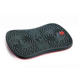 Floortex Anti-Erm&uuml;dungs Balance Board, 1,8 mm stark, PU, bis 150 kg, f&uuml;r Hart- und Teppichboden, B 500 x H 350 mm, rot/schwarz