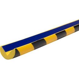 Knuffi&reg; Eckschutz Typ A Frost, selbstklebend, sto&szlig;d&auml;mpfend, -40 &deg;C bis +100 &deg;C, PU-Schaum, 1 m, gelb/schwarz