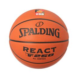 Spalding Deutschland React Tf-250 DBB Basketball Spielball Orange 77218Z-ORANGE_5