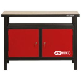 Profi-Werkbank mit 2 T&uuml;ren, H840xB1200xT600mm