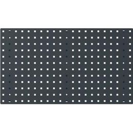 Bott Lochplatte Perfo 800, Lochgr&ouml;&szlig;e 9,2 x 9,2 mm, B 800 x T 13 x H 457 mm, Stahlblech pulverbeschichtet, anthrazitgrau RAL 7016