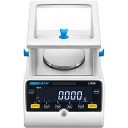Analysewaage ae Adam Luna LAB 223e, ungeeicht, externe Kalibrierung, Ablesbarkeit 0,001 g/W&auml;gebereich bis 0,22 kg, RS-232/USB, LC-Display