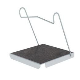 Munk Plattform f&uuml;r Sprossenleitern, Aluminium, Rutschhemmung R13, Korundeinstreuung, max. 150 kg