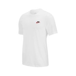 Nike Sportswear Club T-shirt Wei&szlig; AR4997-100-XL