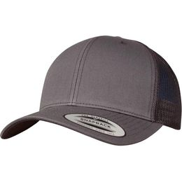 Flexfit Merch Retro Trucker M&uuml;tze Grau 6606-0DG-OS